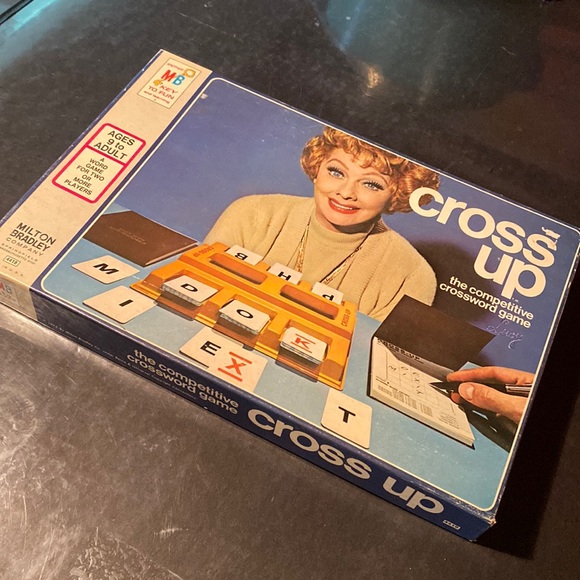 Milton Bradley | Games | Lucille Ball Cross Up Game By Milton Bradley ...